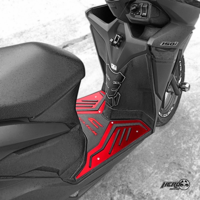 Honda Click Matting Footboard V2 for Click 125/150 CNC and Rubber Made ...