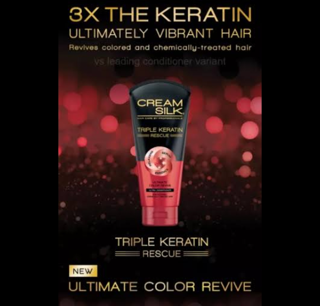 CREAMSILK ULTRA CONDITIONER ULTIMATE COLOR REVIVE KERATIN RESCUE 300ML ...