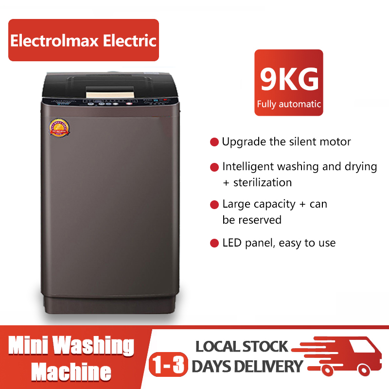 9 kg Fully Automatic Washing Machin ewith Dryer Large capacity energy ...