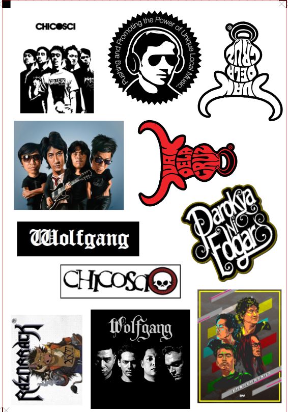 GOOD QUALITY - OPM Pinoy Rock Band Vinyl Waterproof Sticker Decals ...