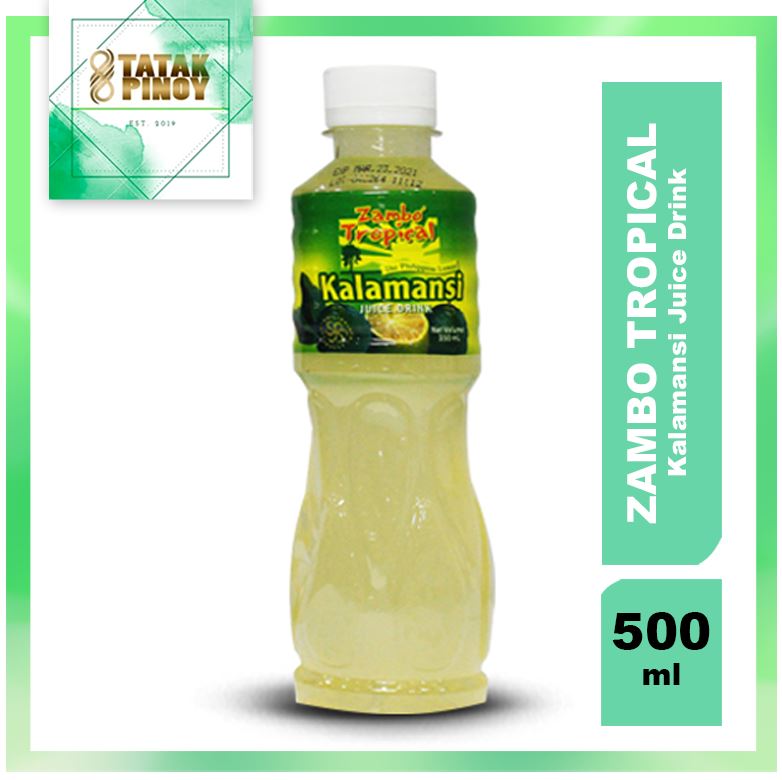 TATAK PINOY Zambo Tropical Kalamansi Juice Drink 500ml | Lazada PH