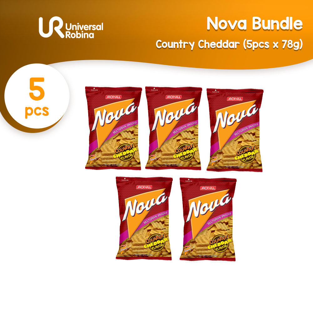5 x Nova Country Cheddar Buddy Size (78g) | Lazada PH
