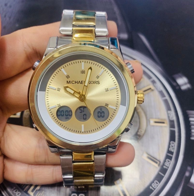 BIG MK WATCH FOR MEN -LUMINOUS AND DUAL TIME DISPLAY | Lazada PH