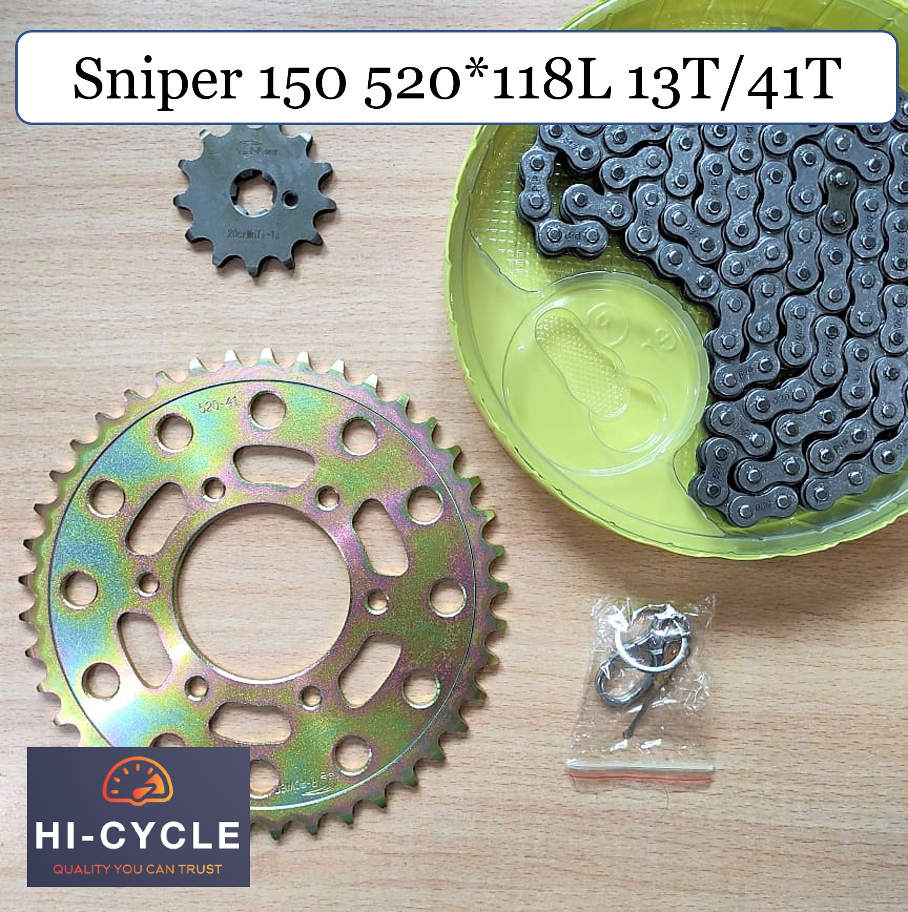 Yamaha Sniper 150 Chain and Sprocket Set 13/41 | Lazada PH