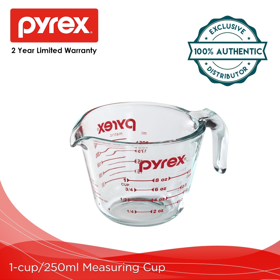 【READY STOCK】 ★Pyrex 1-cup250ml Measuring Cup | Lazada PH