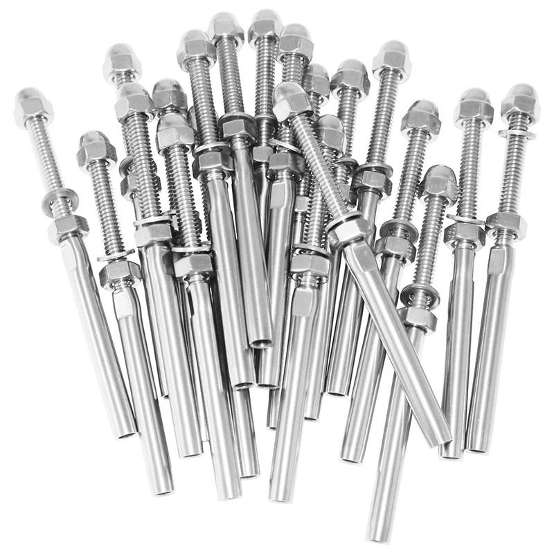 20Pack Threaded Terminal Stud Stainless T316 Marine Grade Stud End ...