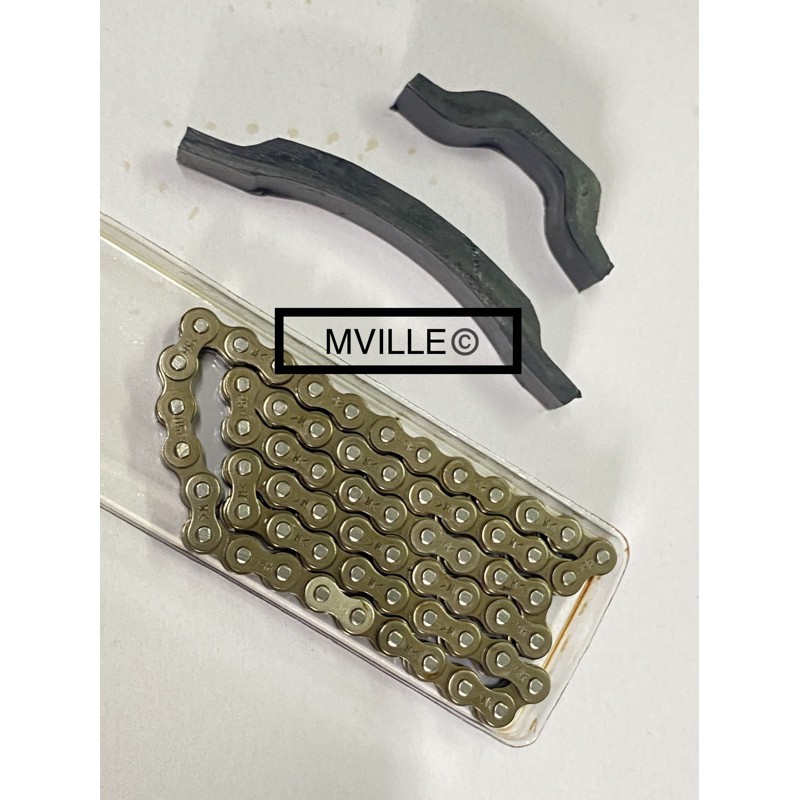 Honda XRM 110 Wave110 Starter Chain 62 L with without chain guide ...