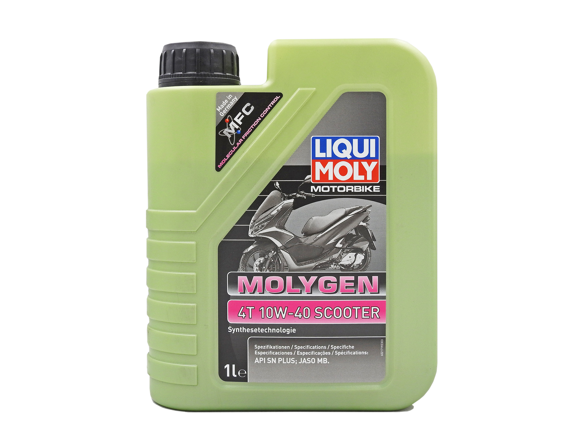 Liqui Moly Motorbike Molygen Scooter 4-Stroke SN+/JASO MB 10W40 ...