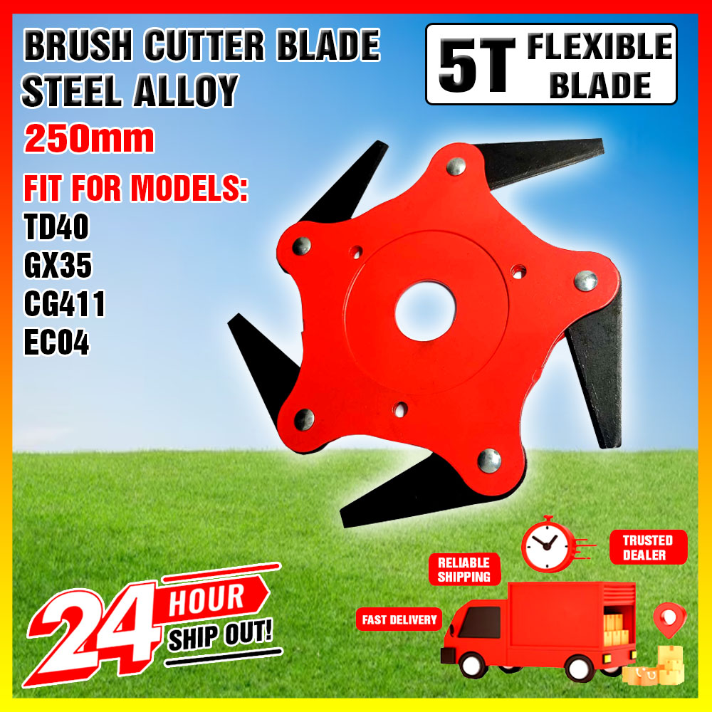 GRASS CUTTER TRIMMER HEAD5 Teeth Cutter Blade 5 Teeth Blade Grass ...