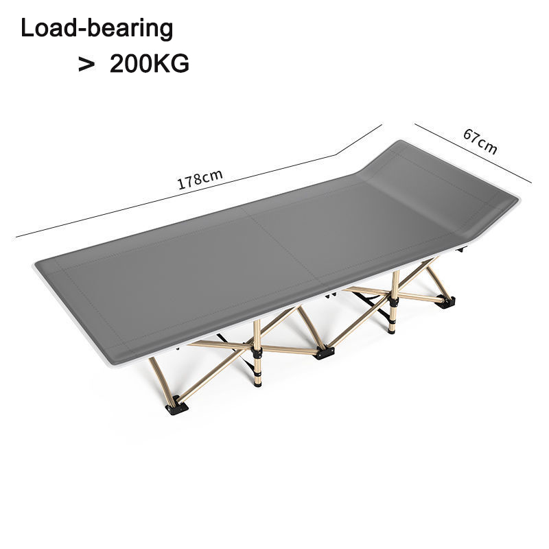 Folding Bed Single Bed Heavy Duty Office Nap Bed Comfortable Sofa Bed ...