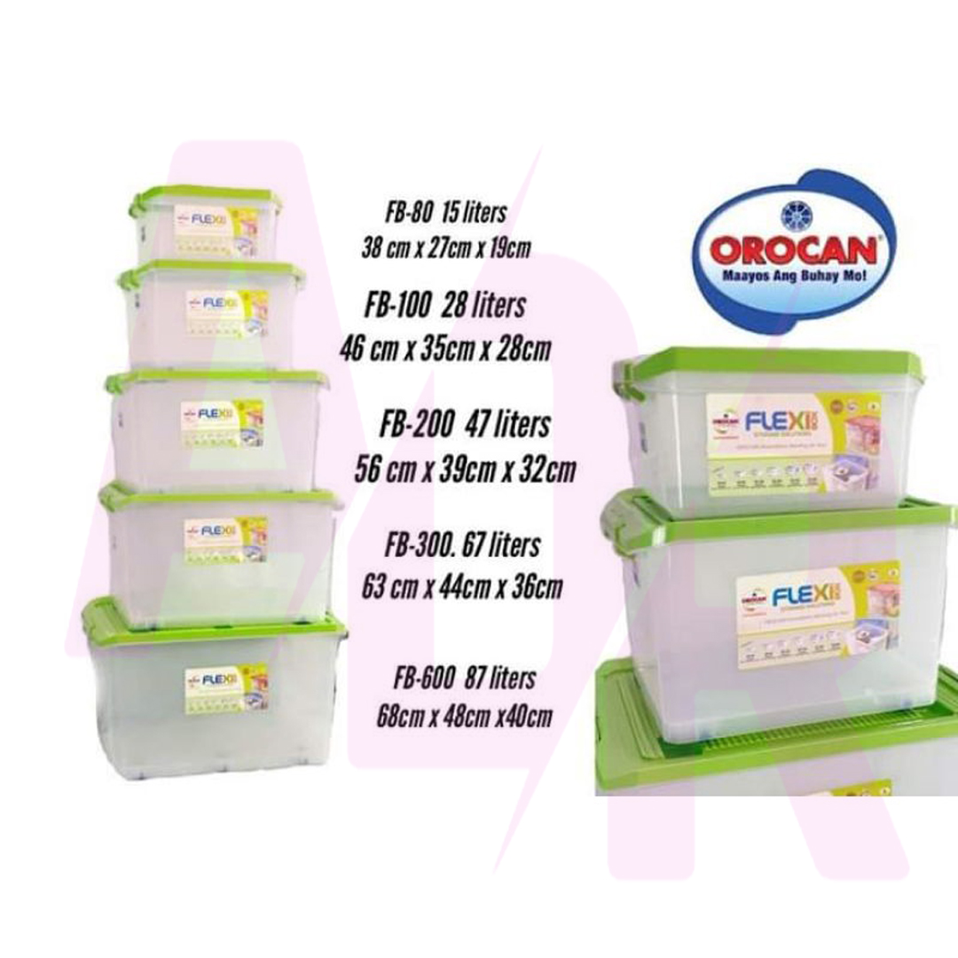 STORAGE BOX [OROCAN] HEADY DUTY PLASTIC MADE | Lazada PH