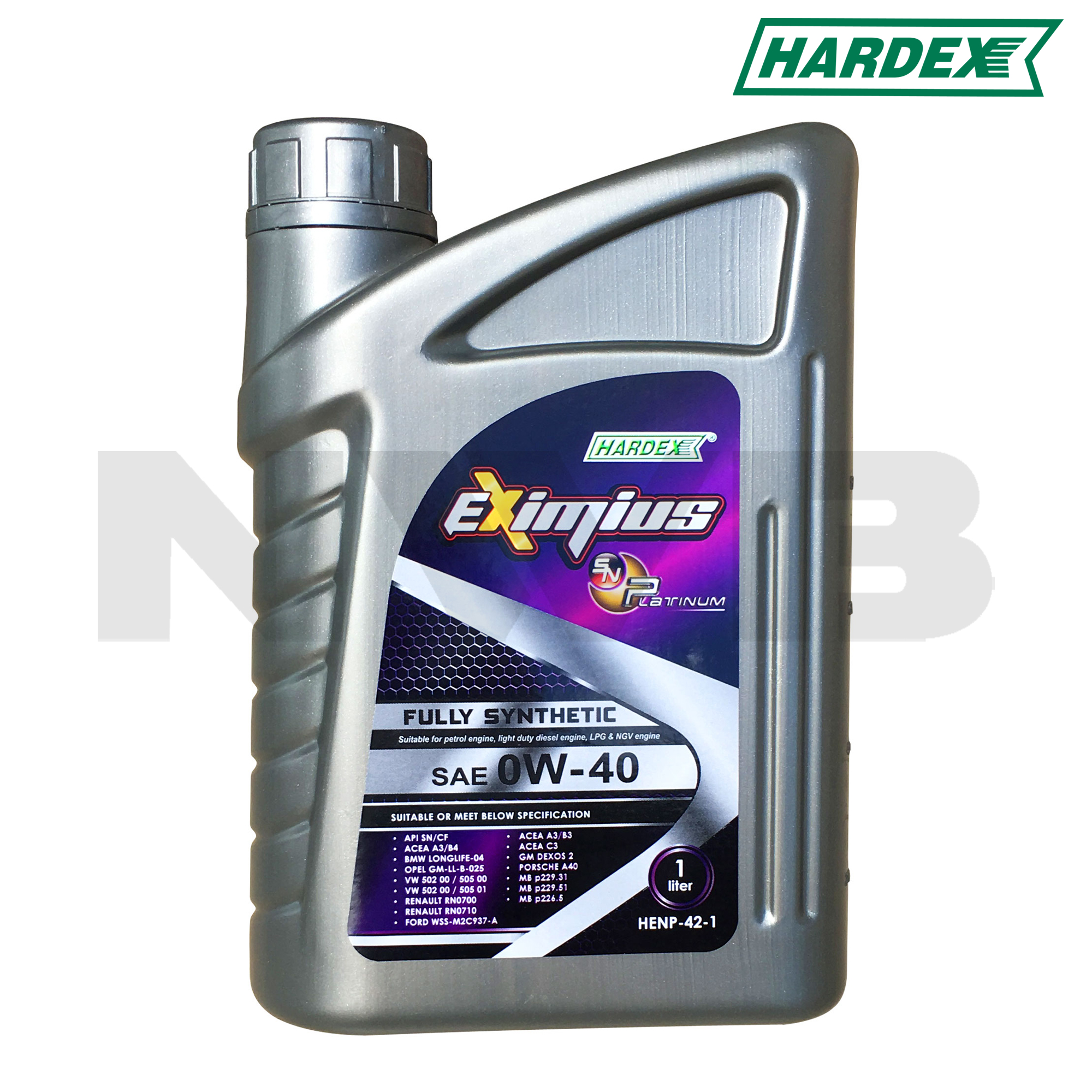 Hardex Eximius 0W-40 Fully Synthetic Diesel and Gasoline Engine Oil ...
