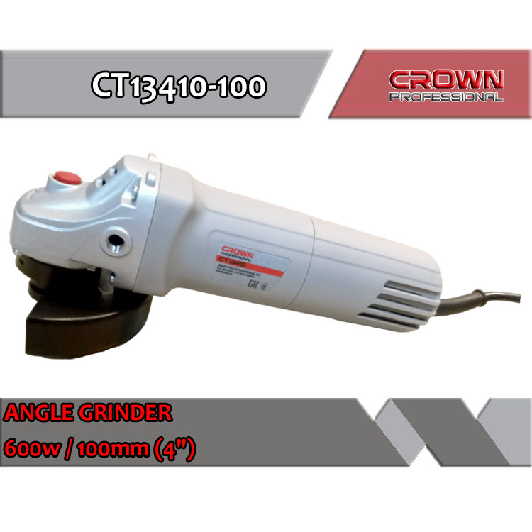 CROWN Angle Grinder 4" 600w / 100mm CT13410-100 | Lazada PH