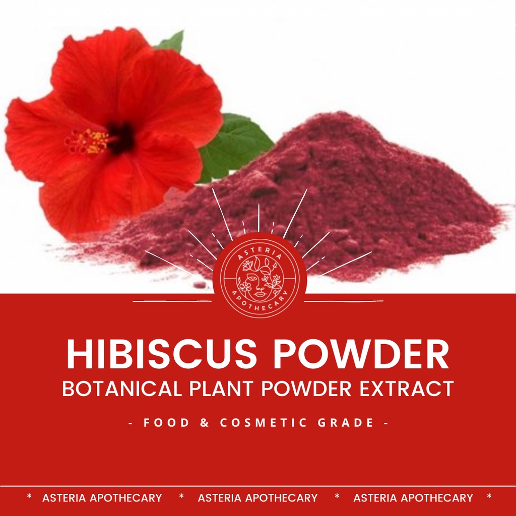 Hibiscus Powder Extract 30g & 100g - Asteria Apothecary | Lazada PH