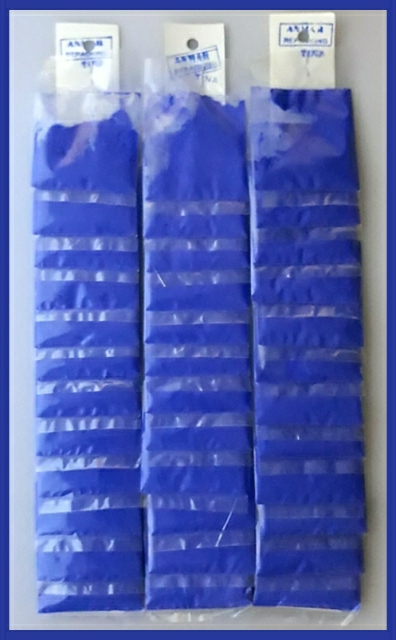 Tina Powder -Bluing Powder 1x12 3 Layer (pack of 3) Net.150 Grams -For ...
