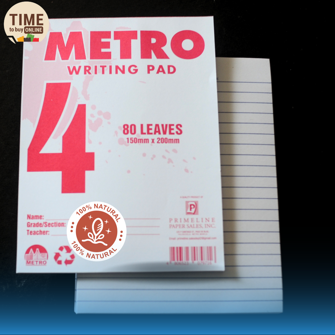 Grade 4 Writing Pad 80 leaves per Pad | Lazada PH