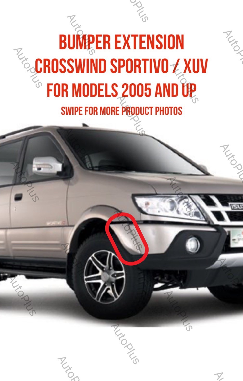 Isuzu Genuine Bumper Extension Bumper Flare Bumper Molding 2005 and Up ...