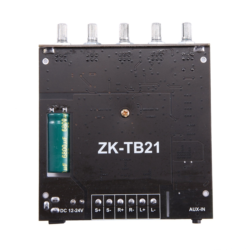 ZK-TB21 TPA3116D2 Bluetooth 5.0 Subwoofer Amplifier Board 50WX2+100W 2.1 Channel Power Audio ...