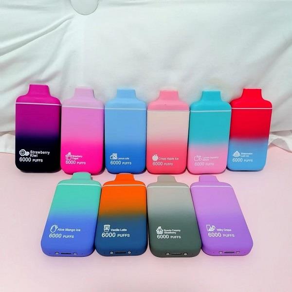 PK AEBAR TOHA Vape 5 CHILLAX PLUS 6000 PUFFS Dispo Pod MENTHOL TOBACCO ...