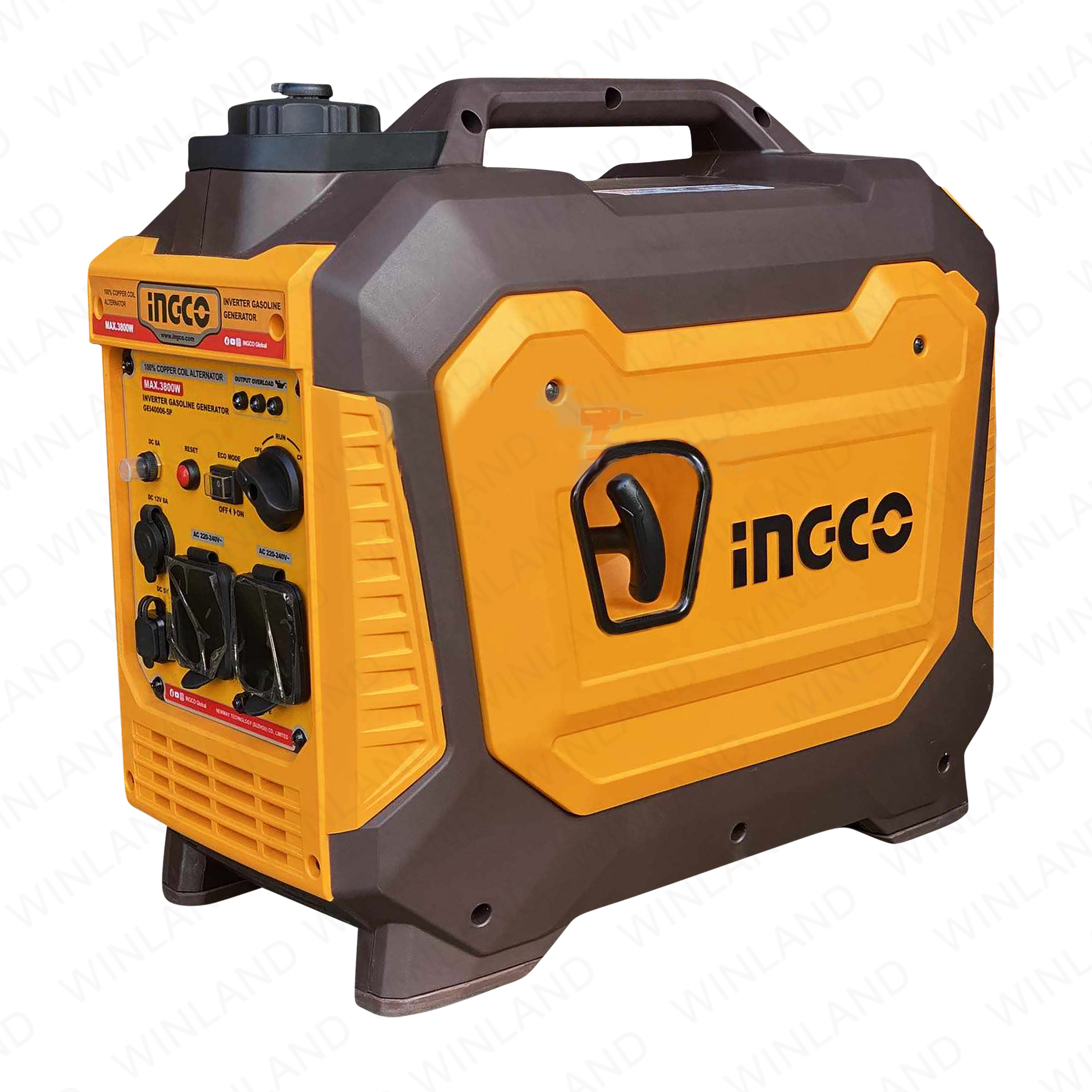 Ingco by Winland Inverter Gasoline Generator 4.0KVA 220-240V 60Hz ...