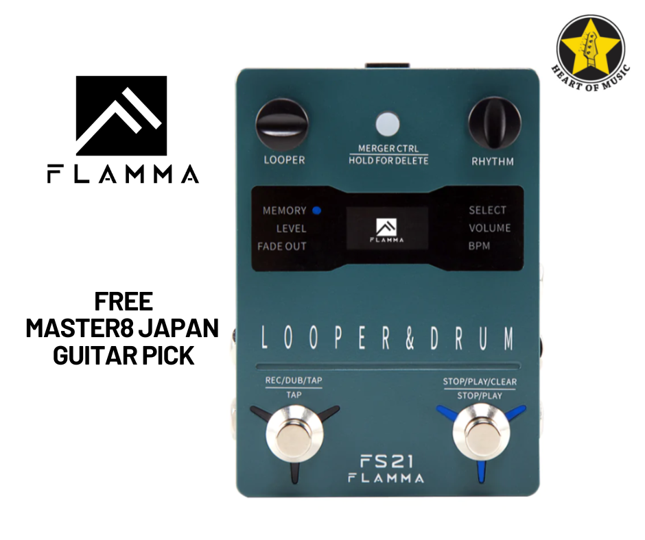 FLAMMA FS21 Loop & Drum Pedal I Flamma Innovation | Lazada PH