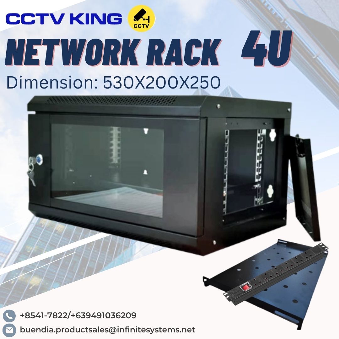 4U Server Rack Cabinet Standard 530*200*250mm│Server Data Rack│Server ...