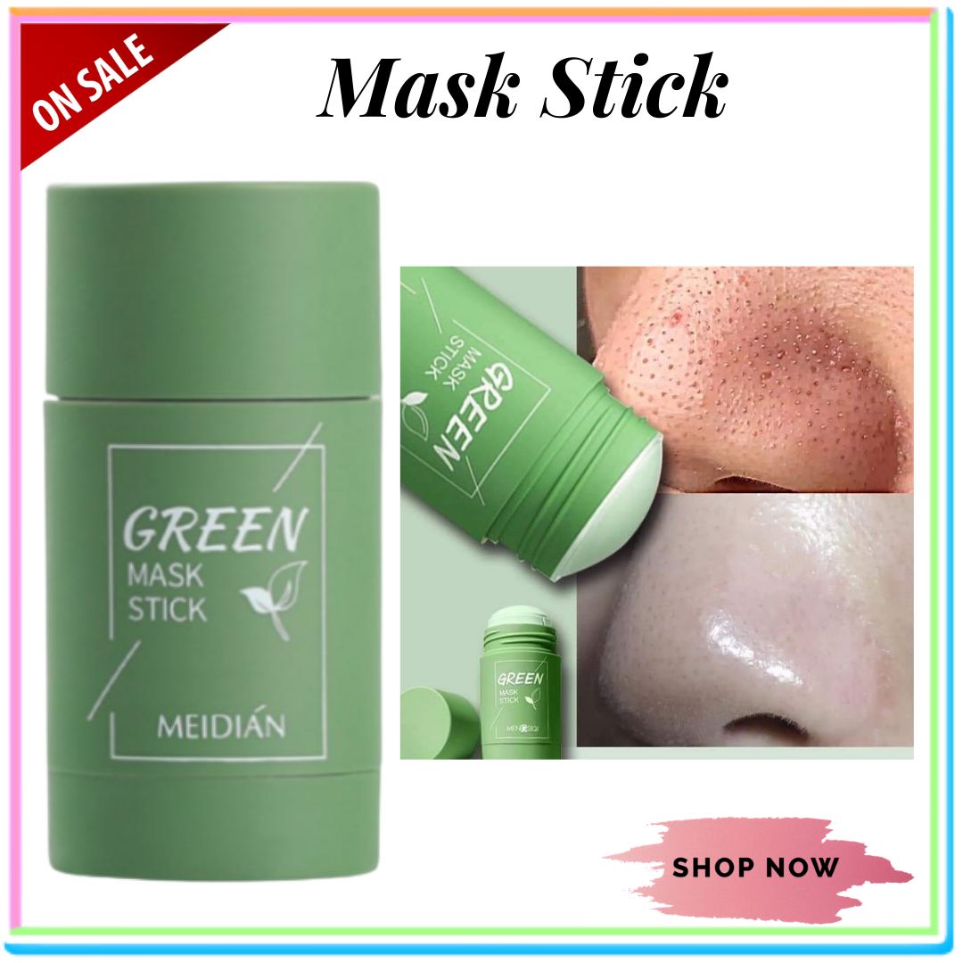 Original Facial Cleansing Stick Green Tea Face Mask Stick Blackhead ...