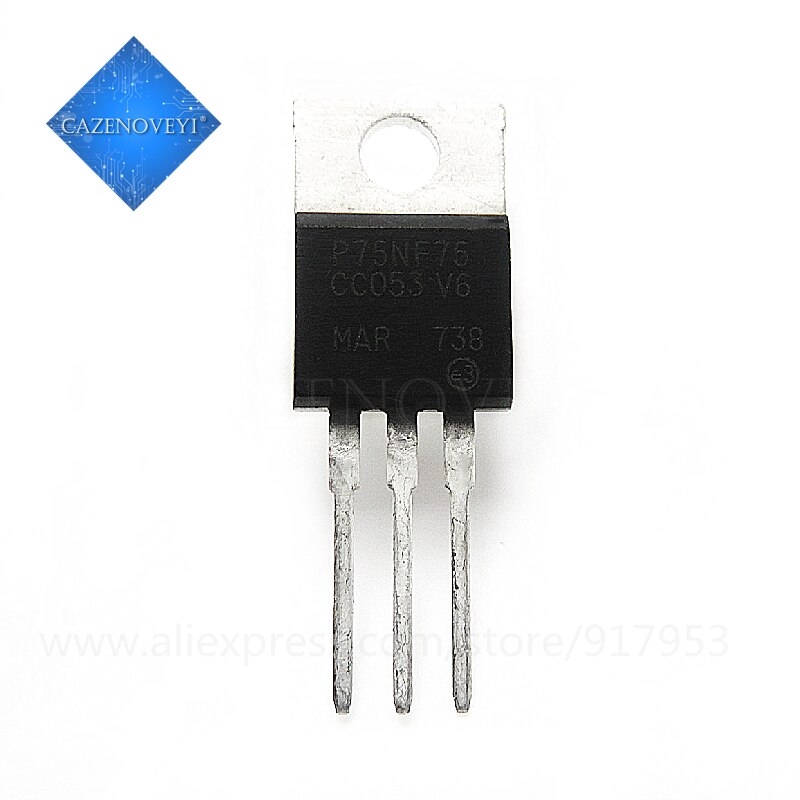 10pcs FQP30N06 FQP50N06 STP55NF06 STP65NF06 STP75NF75 LM317T IRF3205 ...