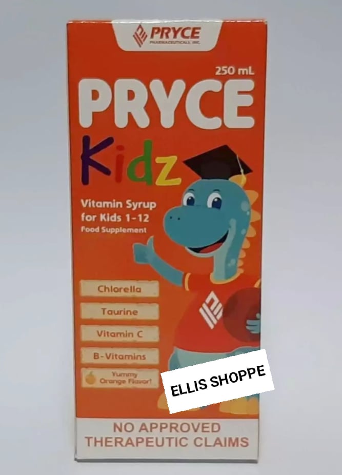 PRYCE KIDZ Vitamin Syrup for Kids 1-12 FOOD SUPPLEMENT 250ml | Lazada PH