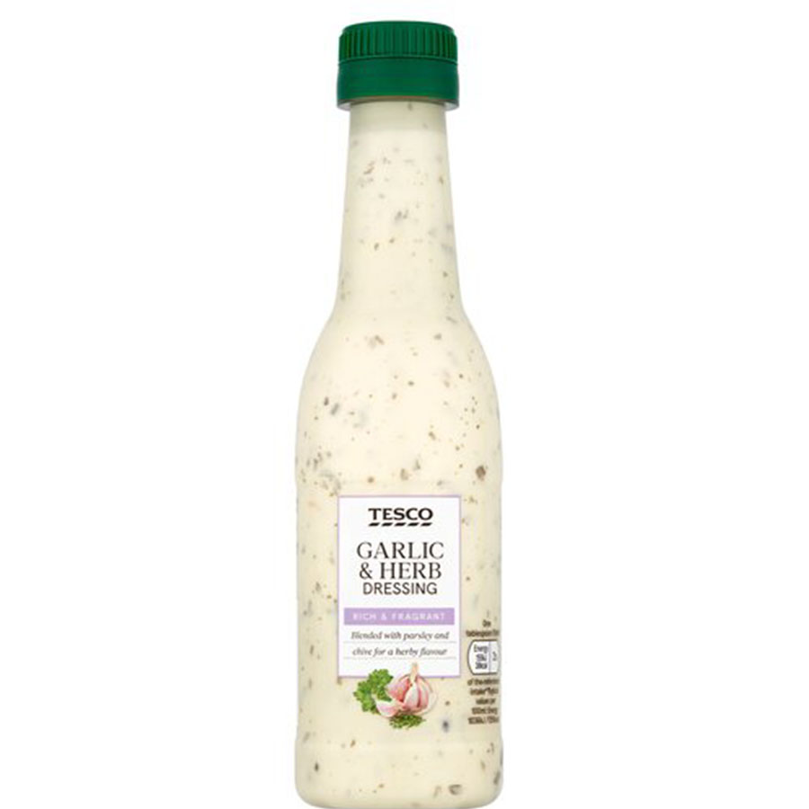 Tesco Garlic & Herb Dressing 250ml | Lazada PH