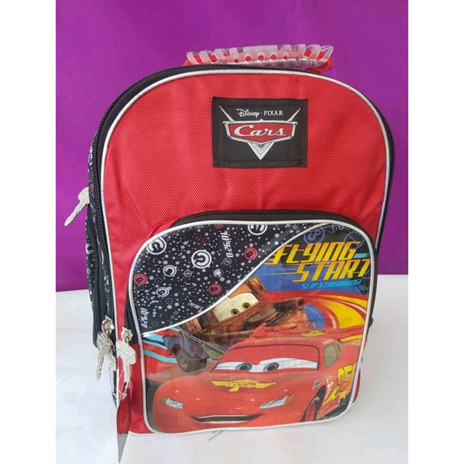 MALL PULL OUT ORIGINAL 16" DISNEY CARS BACK PACK | Lazada PH