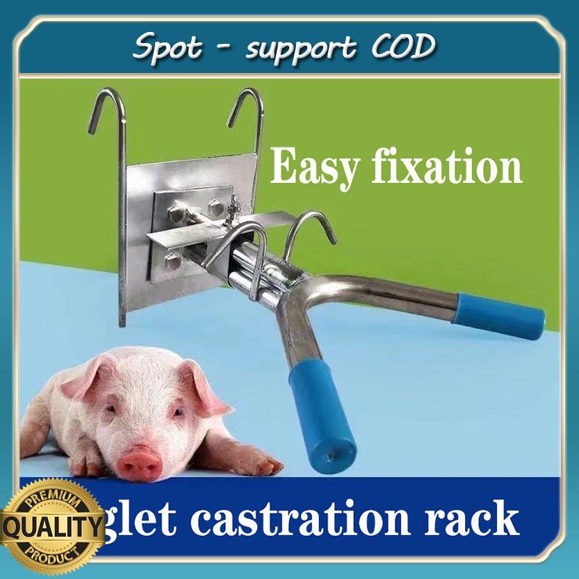 Hang-type Piglet Ca.s.t.ration holder (hang type) Stainless Steel Tool ...