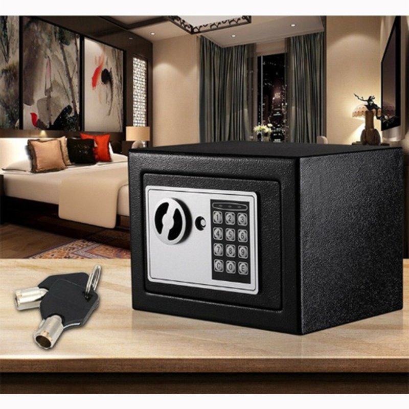 SAFETYBOX- New Digital Electronic Safe Box Small Home Office Security ...