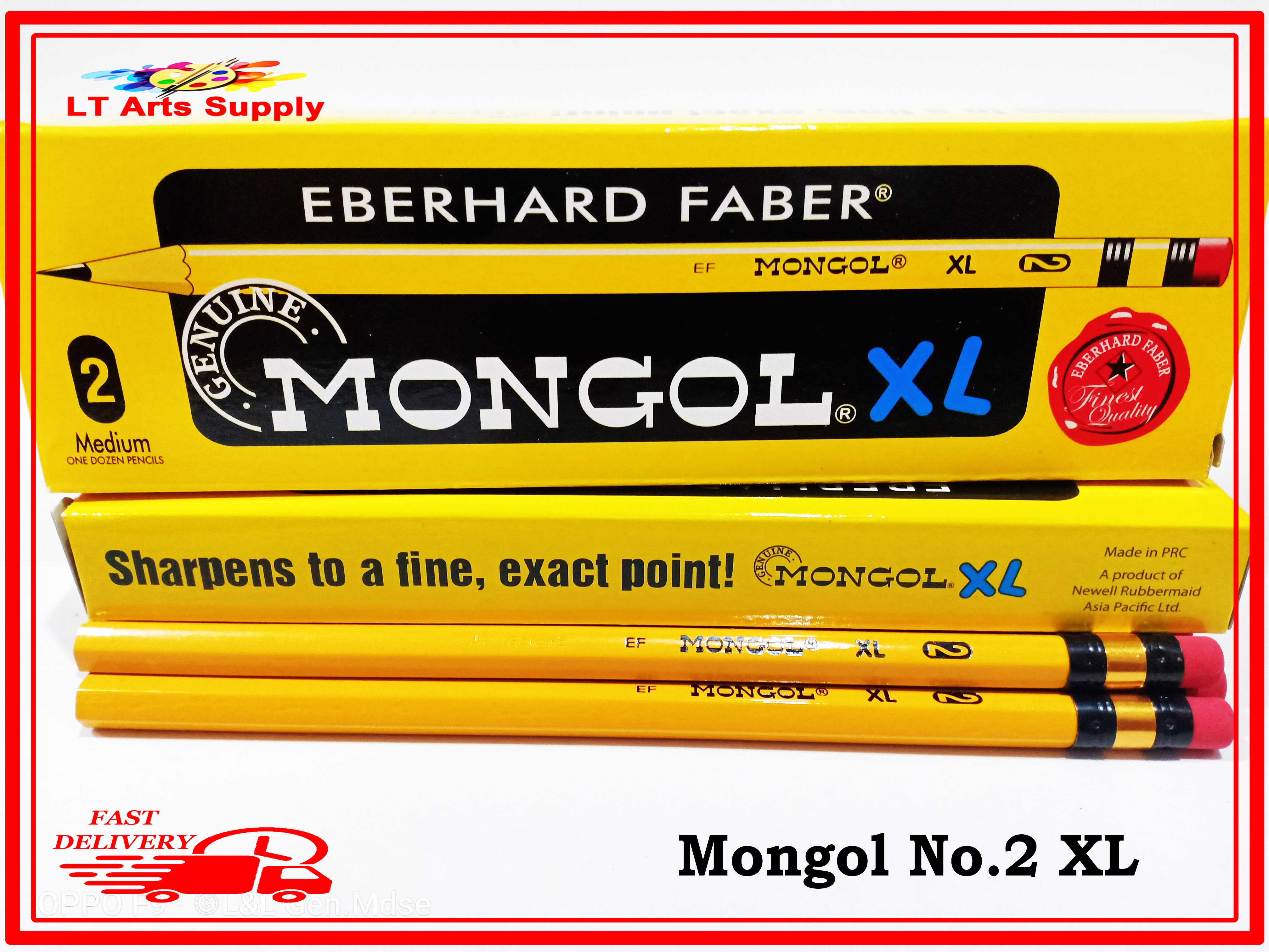 Mongol Pencil No.2 XL eberhard faber drawing pencil | Lazada PH