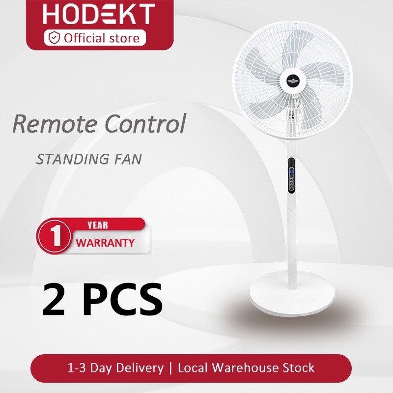 HODEKT Color Screen Digital Display Floor Fan Remote Control Vertical ...