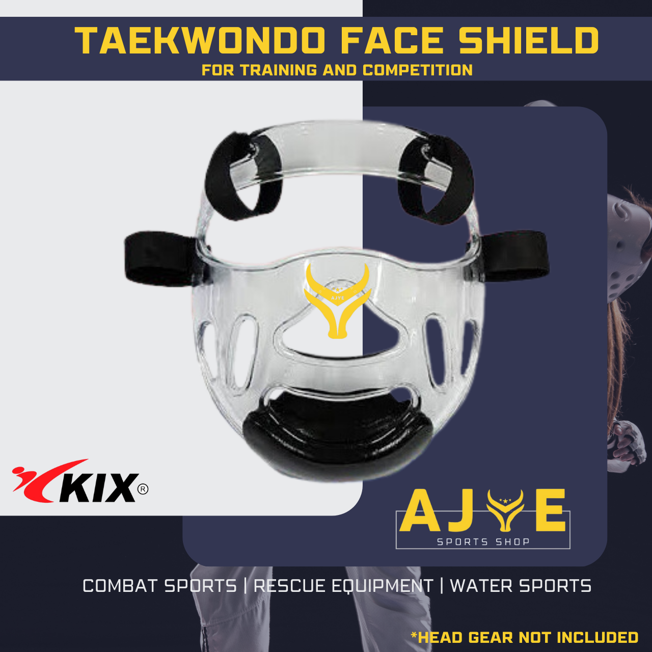 KIX TAEKWONDO FACE SHIELD | Lazada PH