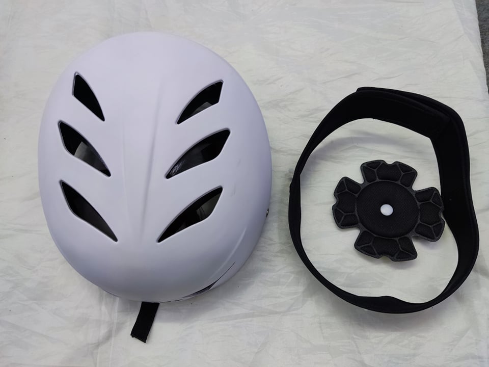 AIDY NUTSHELL HELMET MATTE WHITE/RIDING GEAR/HELMET | Lazada PH