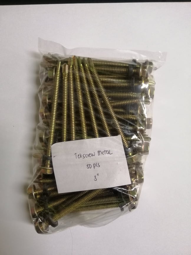 Tekscrew / Tek Screw for Metal - Sizes (1; 1-1/4; 1-1/2; 2; 2-1/2; 3 ...