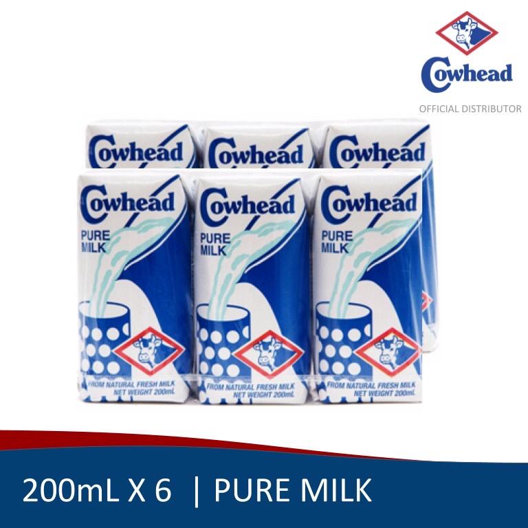 Cowhead Pure Milk 200ml (Pack of 6) | Lazada PH