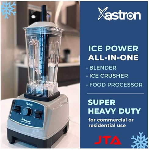 Astron Ice Power Heavy Duty Ice-Crushing Blender (1500W) (2L Capacity ...