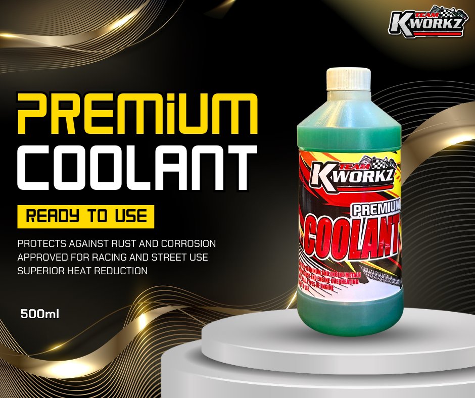 Kworkz Premium Coolant For Any Motorcycle and Vehicle 500 ML by Team K ...