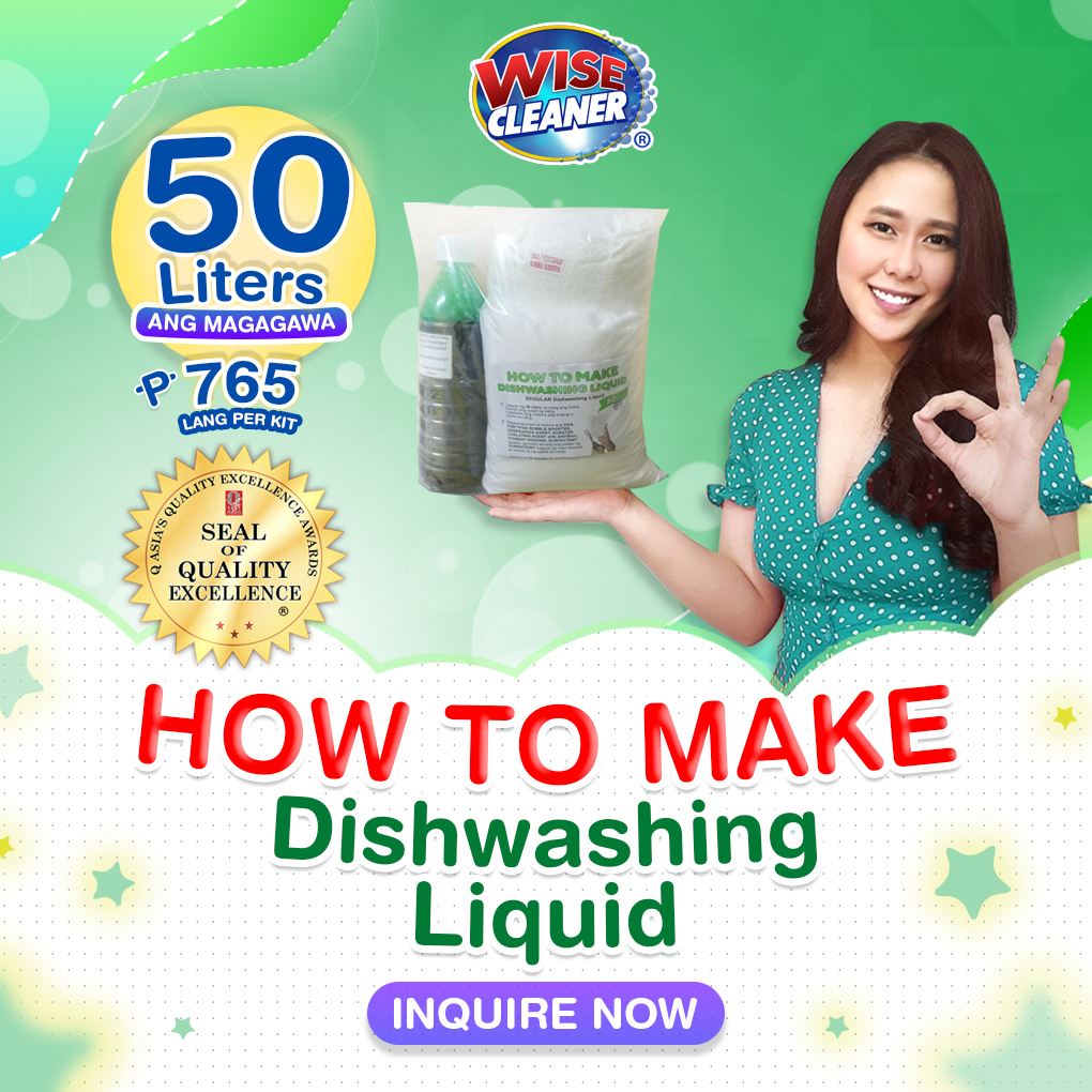 50 LITERS YIELD DISHWASHING LIQUID KIT - WISE CLEANER | Lazada PH