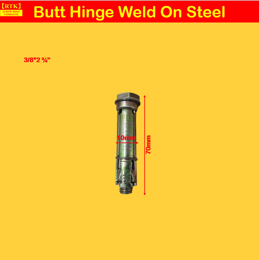 RTK Rawl bolt Expansion bolt/Dyna bolt/fix bolt fix anchor shell anchor ...