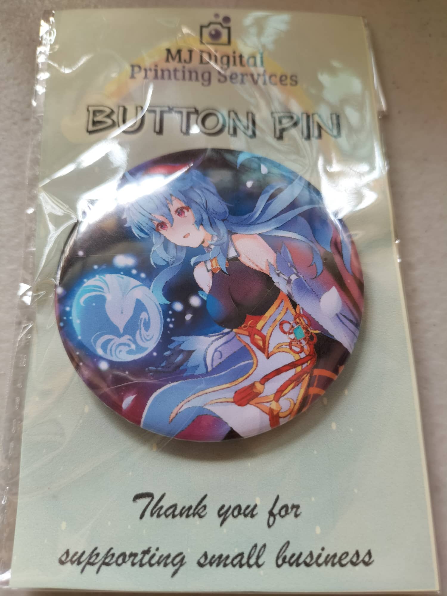 Genshin Impact Character Button Pins - Ganyu | Lazada PH