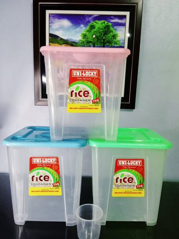 Rice container,Rice box, bigasan with cup capacity 5kls | Lazada PH