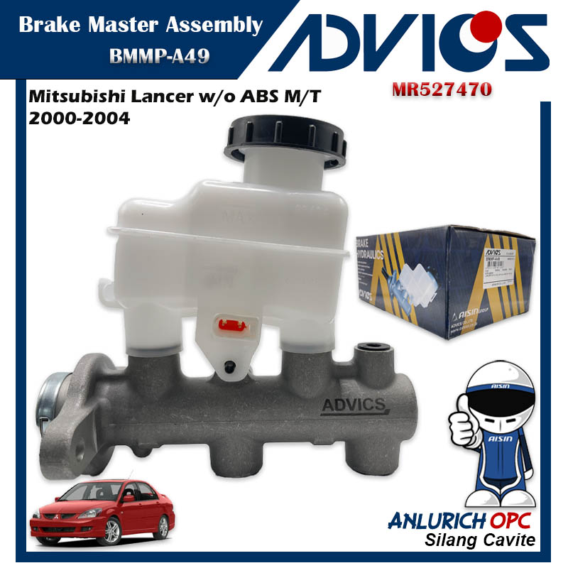 Advics Brake Master Assembly for Mitsubishi Lancer w/o ABS M/T 2000 ...