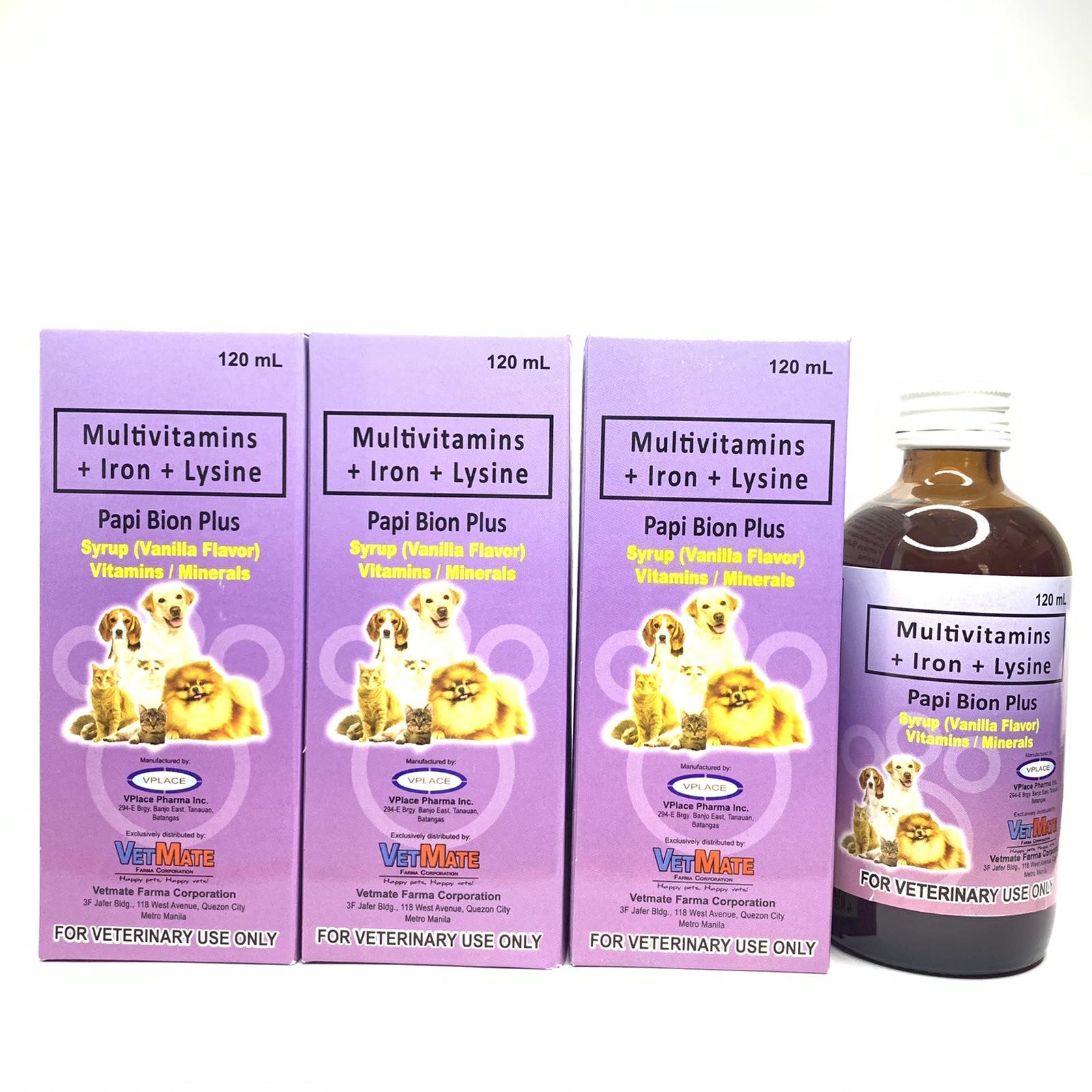 [CLR AGRIVET] BUY 2 TAKE 1 PAPI BION PLUS 120ML (PAPI IRON) / PAPI BION ...