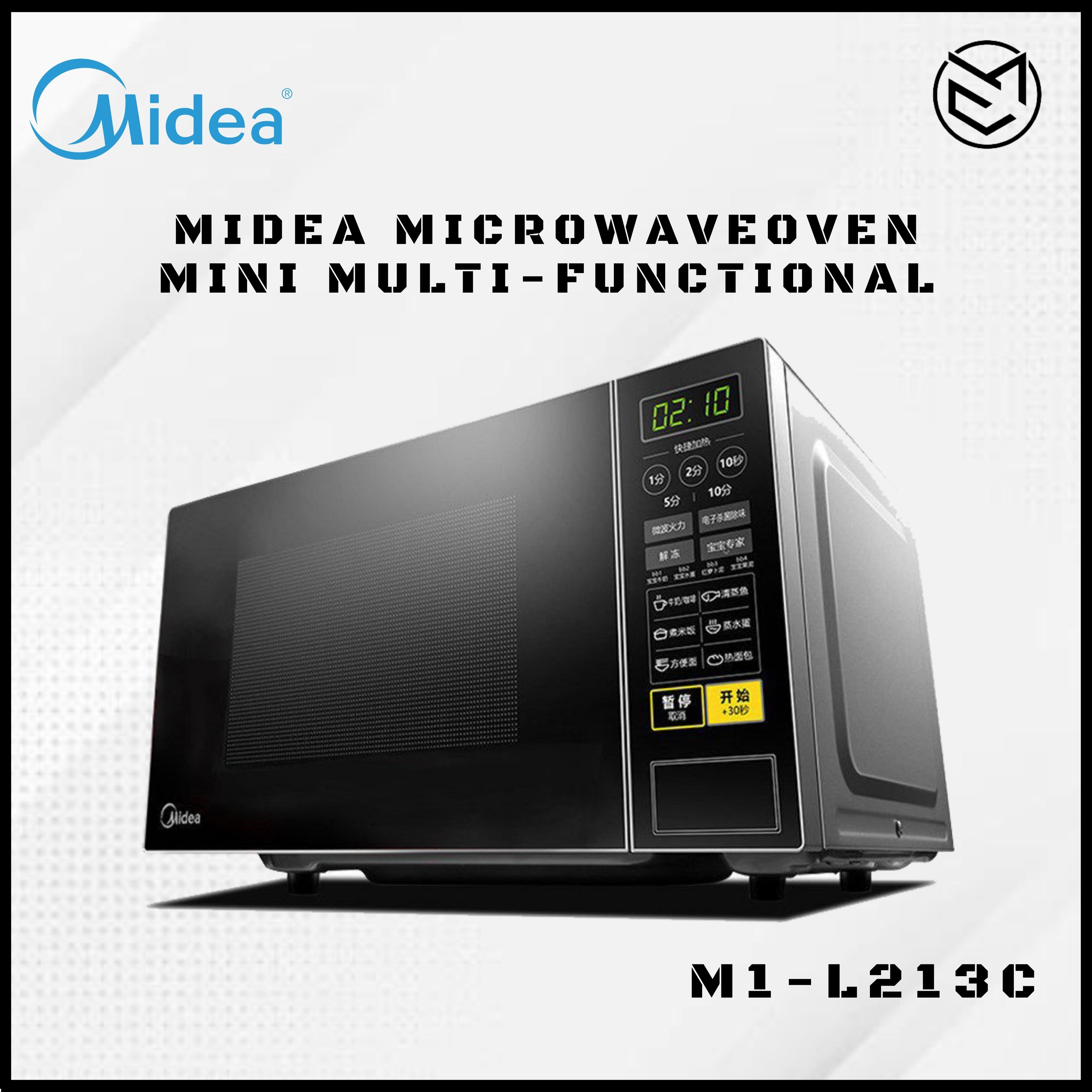 Midea Microwave M1 - L213C Oven Mini Multi-Functional Smart Multifunctional Smart Menu ...