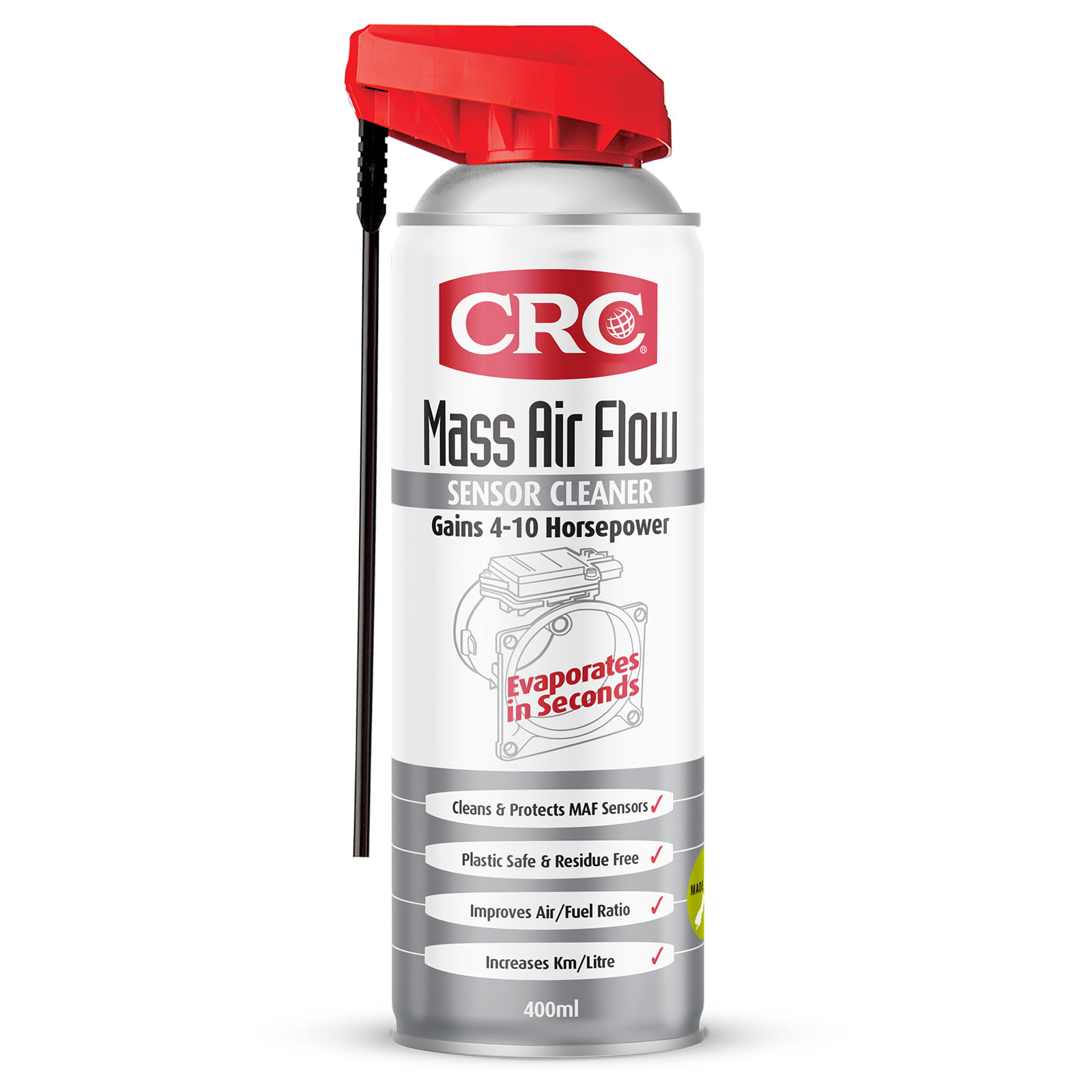 CRC Mass Airflow Sensor Cleaner MAF Sensor Spray 400ml Made in New ...