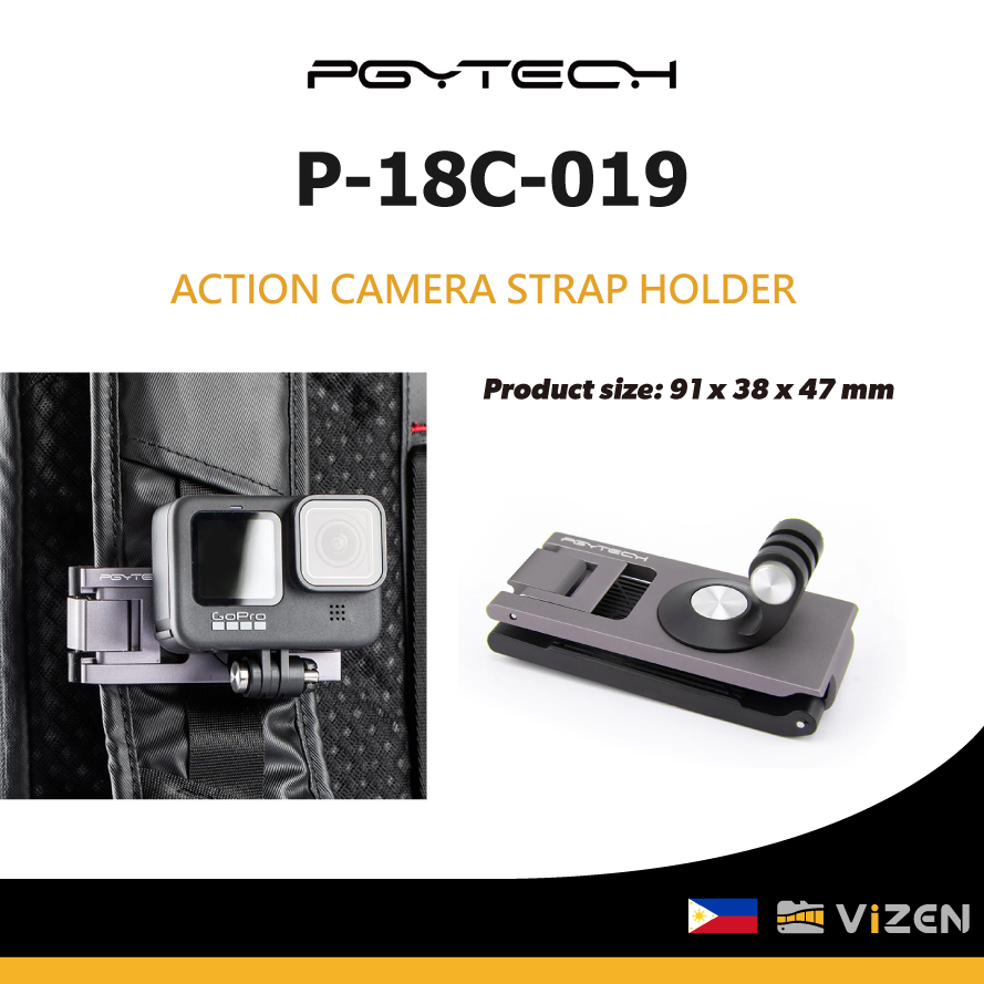 PGYTECH Action Camera Strap Holder P-18C-019 [ VIZEN ] | Lazada PH